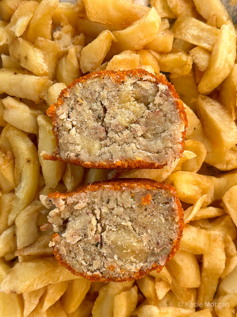 Corned Beef Rissole Marble Hall Chippy Corned Beef Rissole Marble Hall Chippy